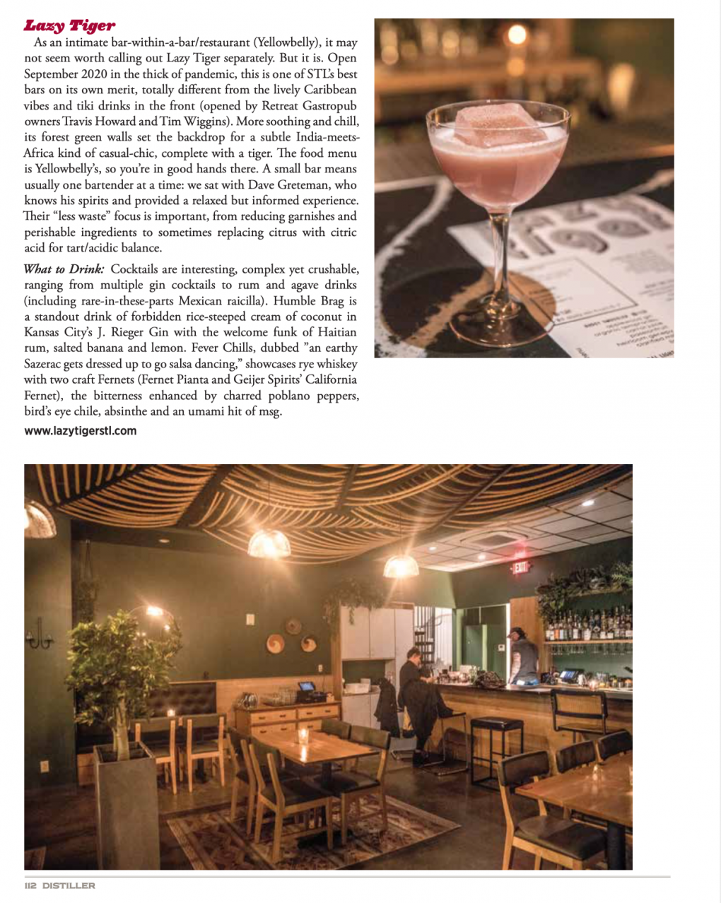Distiller Magazine: Top 10 St. Louis Bars – The Perfect Spot
